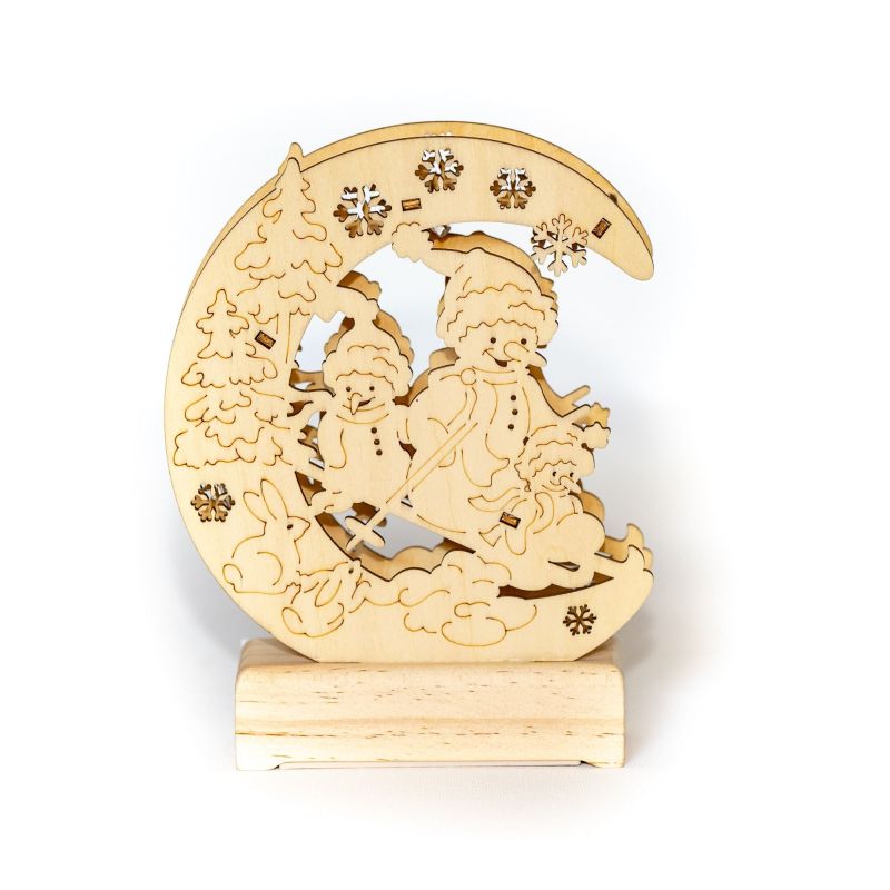 Коледна LED декорация Зимна приказка